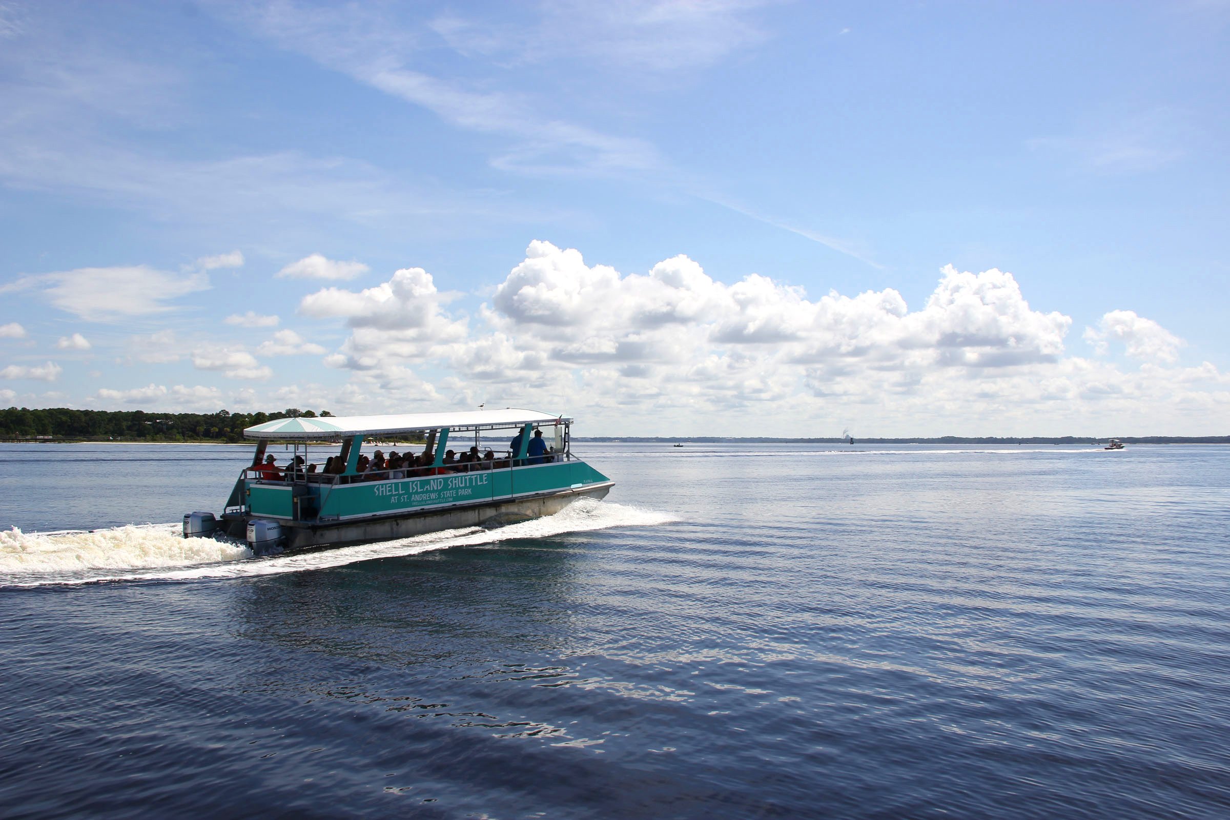 Shell Island Beach | The Shell Island Ferry® | Panama City Beach FL